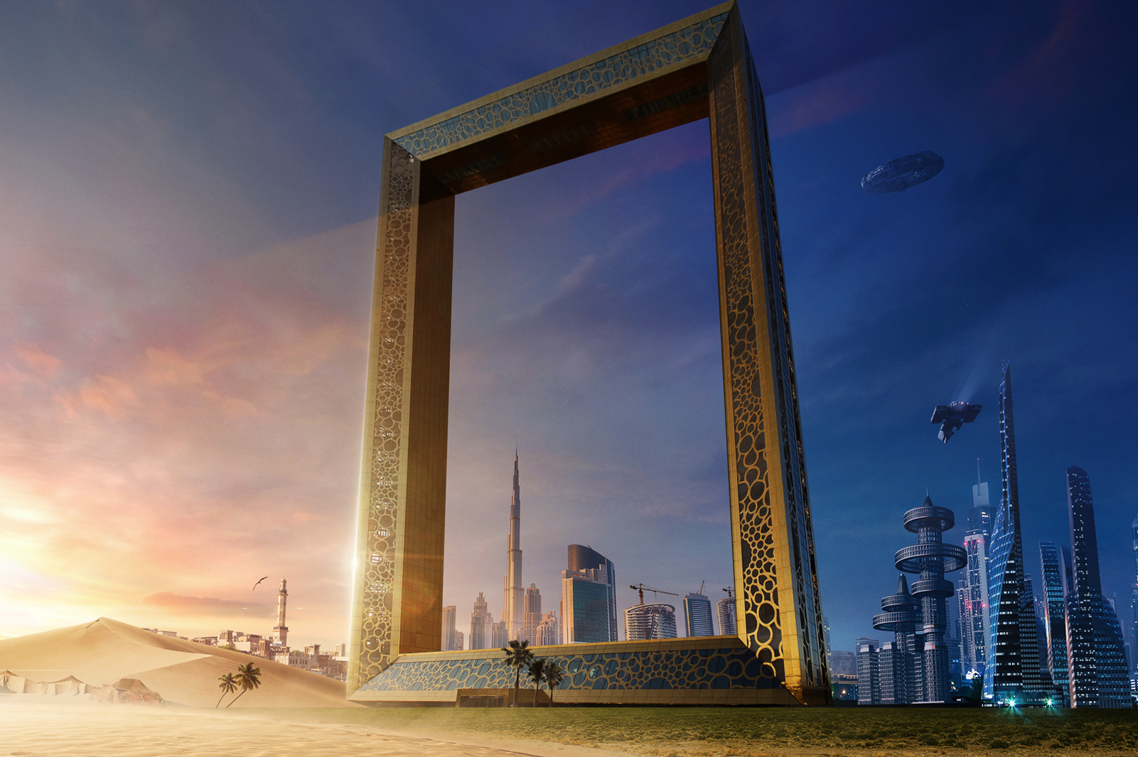 Dubai Frame - Hashtag Studio